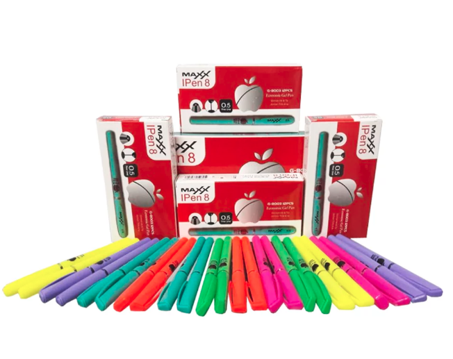 Pulpen Gel Ipen8 Maxx 05 G-8003 Pulpen Gel Hitam | PRIMAJAYA STATIONERY ...